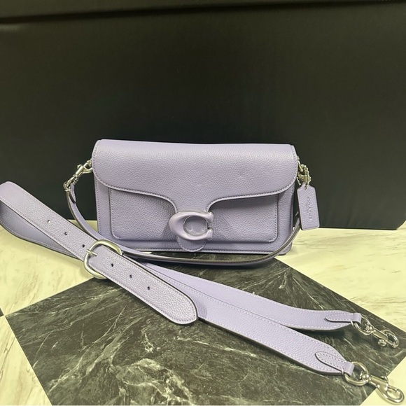 Coach | Bags | Coach Tabby 26 Lavender Violet Purple Silver Hardware ...